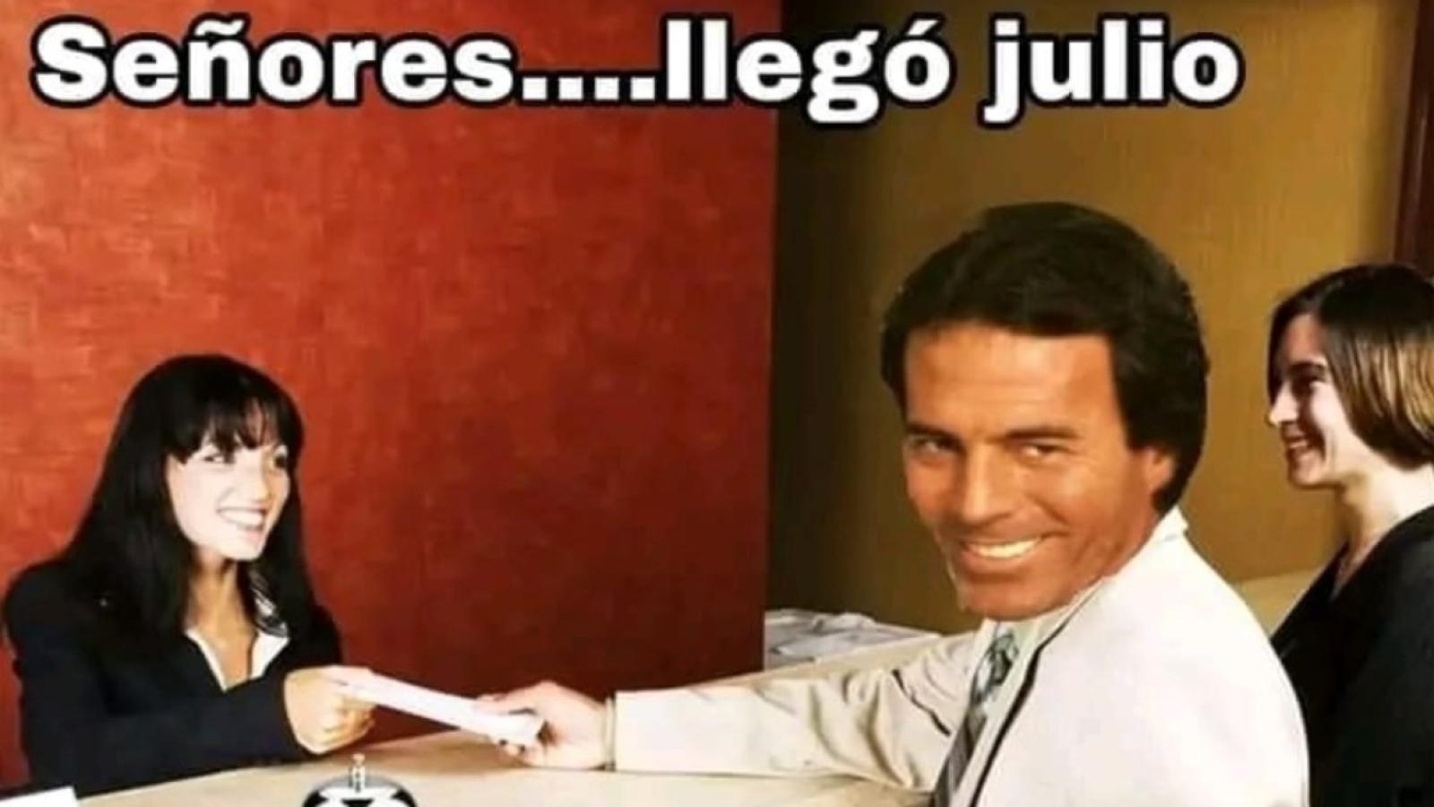 Llegó julio: Los mejores memes de Julio Iglesias para recibir el mes | 13.cl